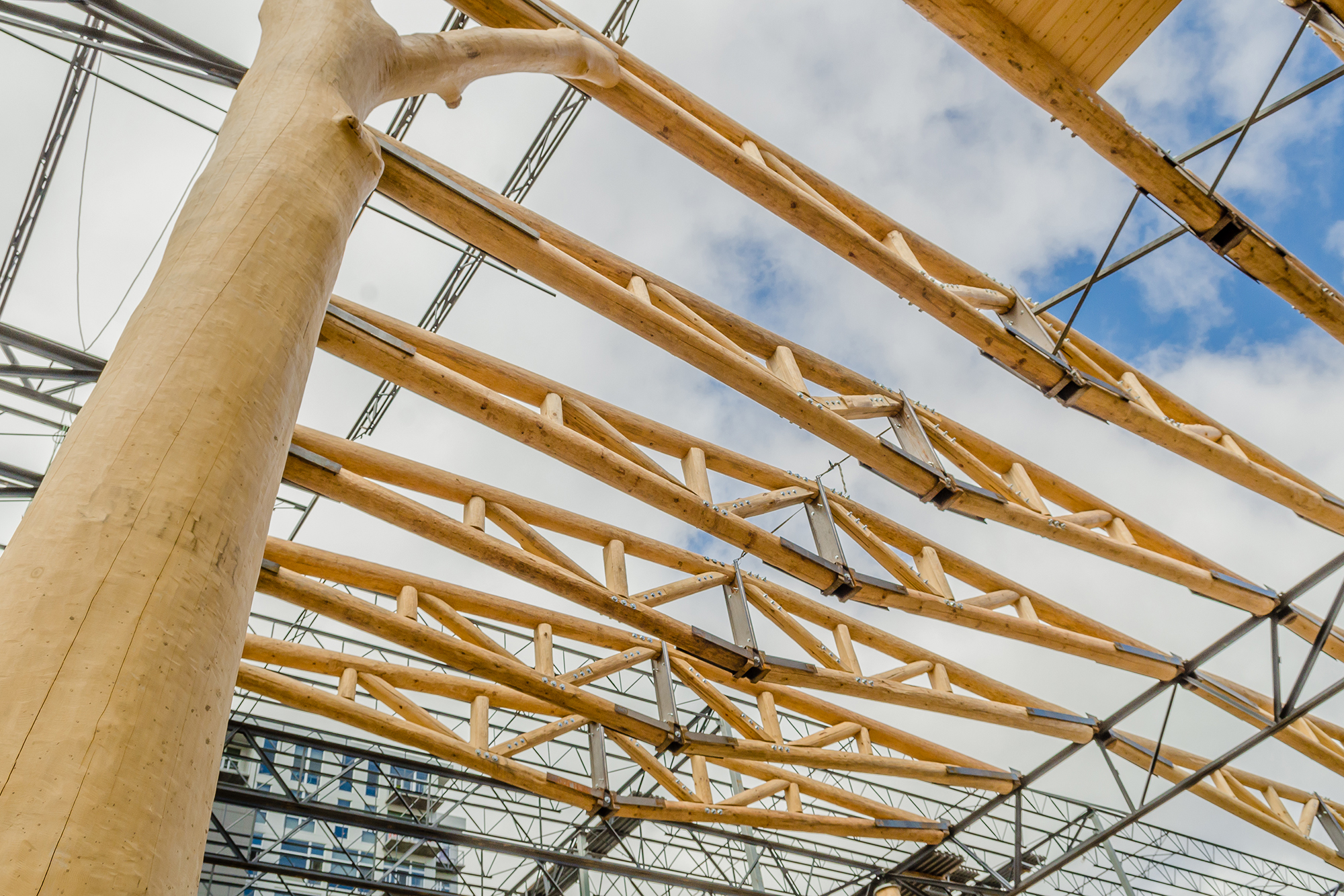 Award: Round Timber Trusses