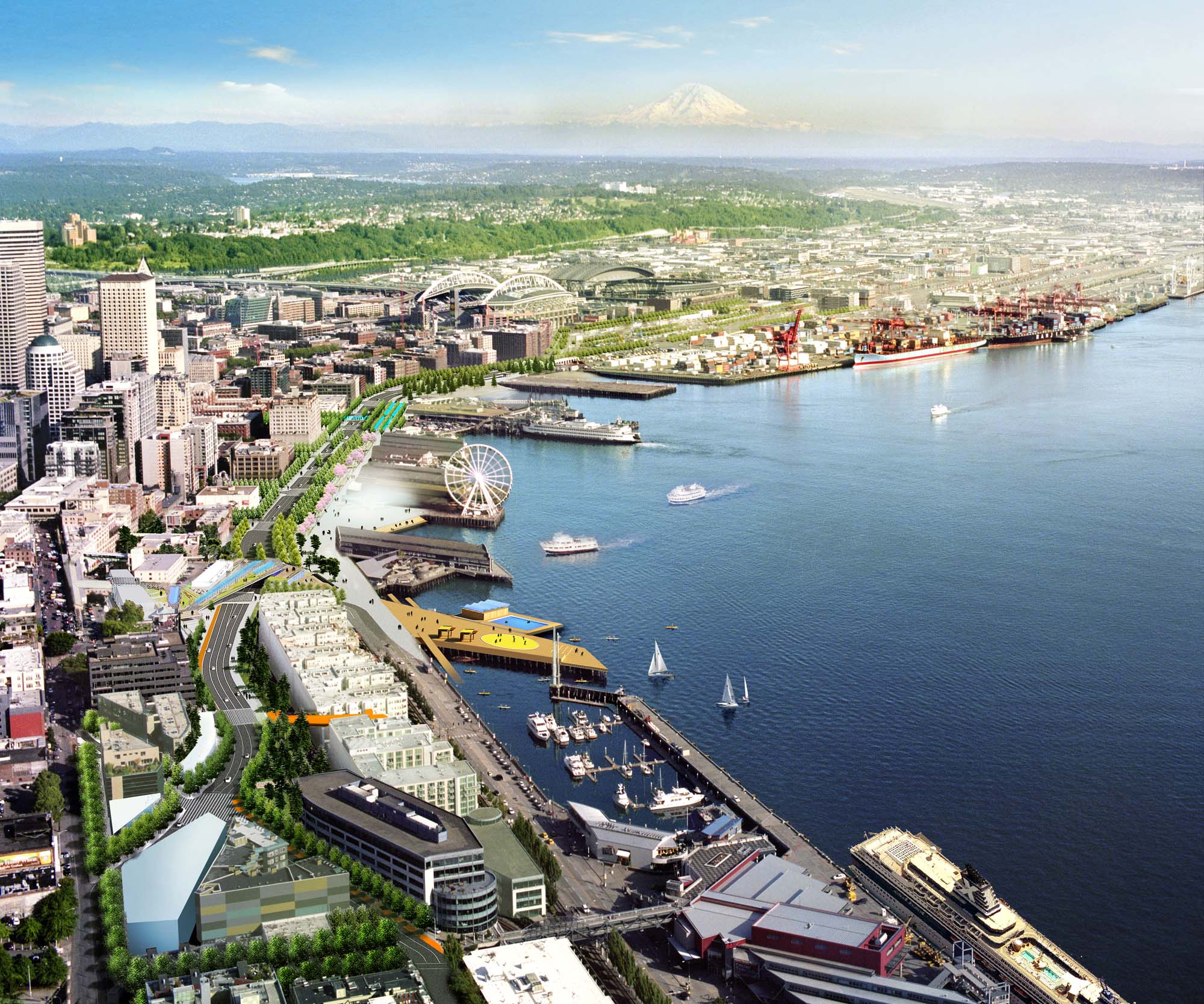 Seattle Central Waterfront - Architect Magazine