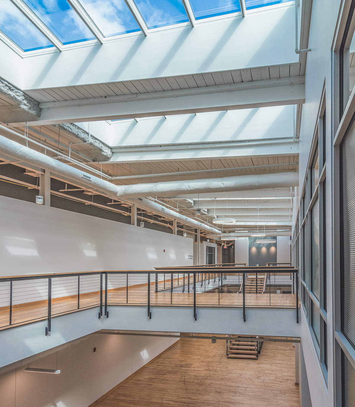 Daylight is Central to Renovation of Textile Mill into Corporate Office