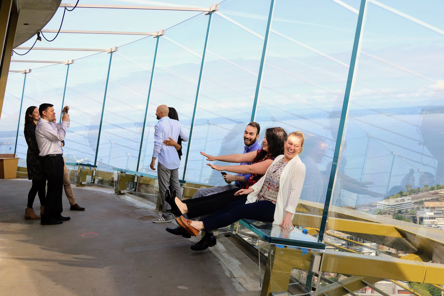 Reimagined Space Needle Debuts Revolving Glass Floor by Olson Kundig