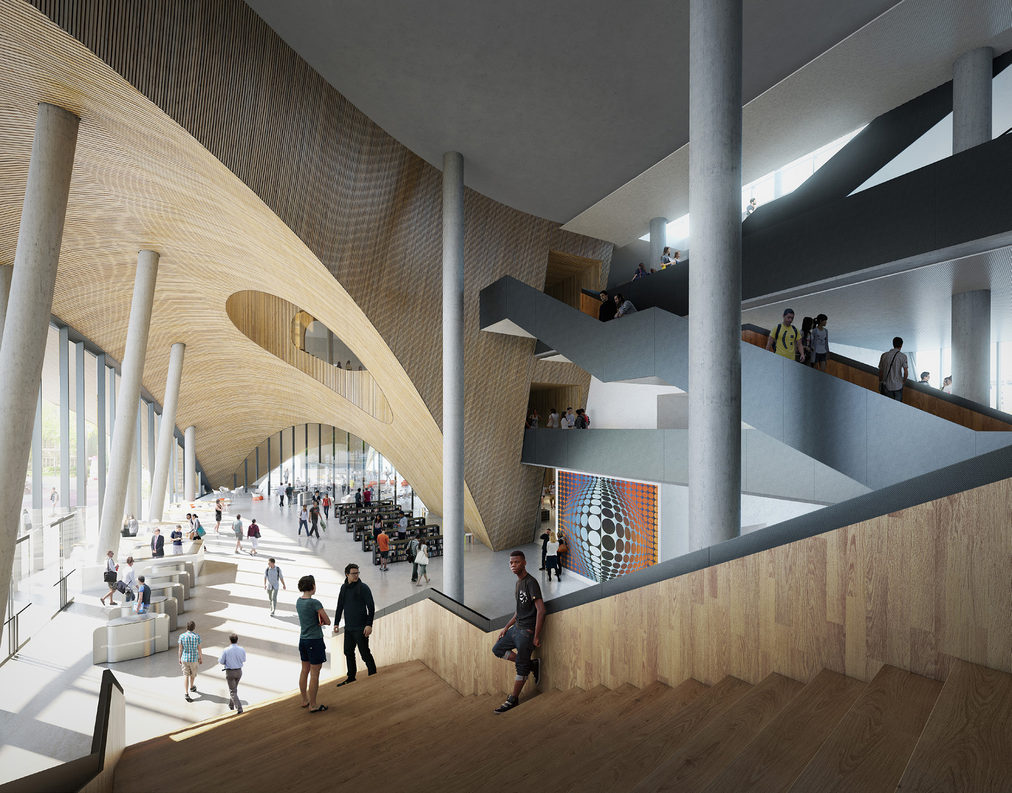 Temple University Library - Architect Magazine