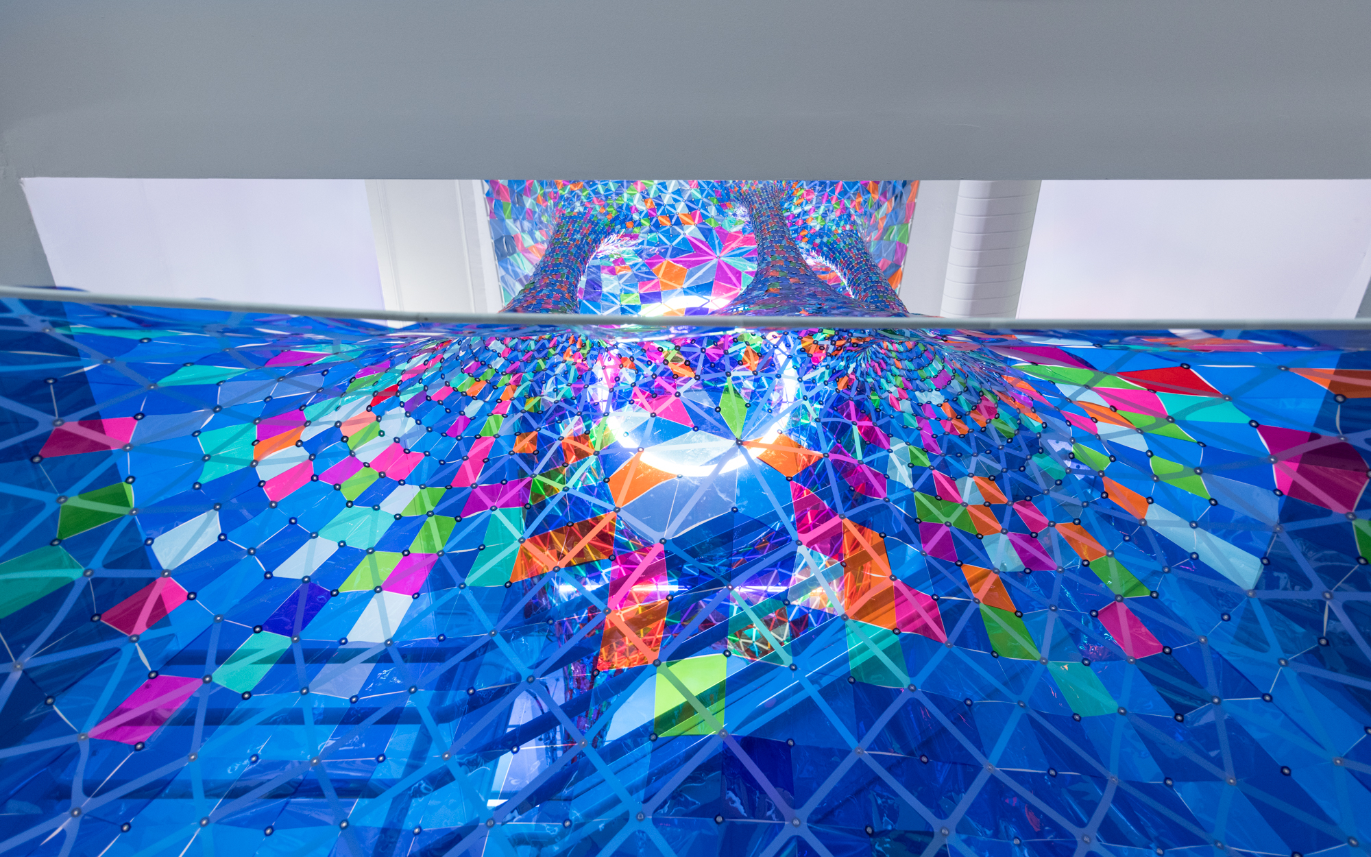 SOFTLab Installation Brings Much Needed Color to a Drab Office
