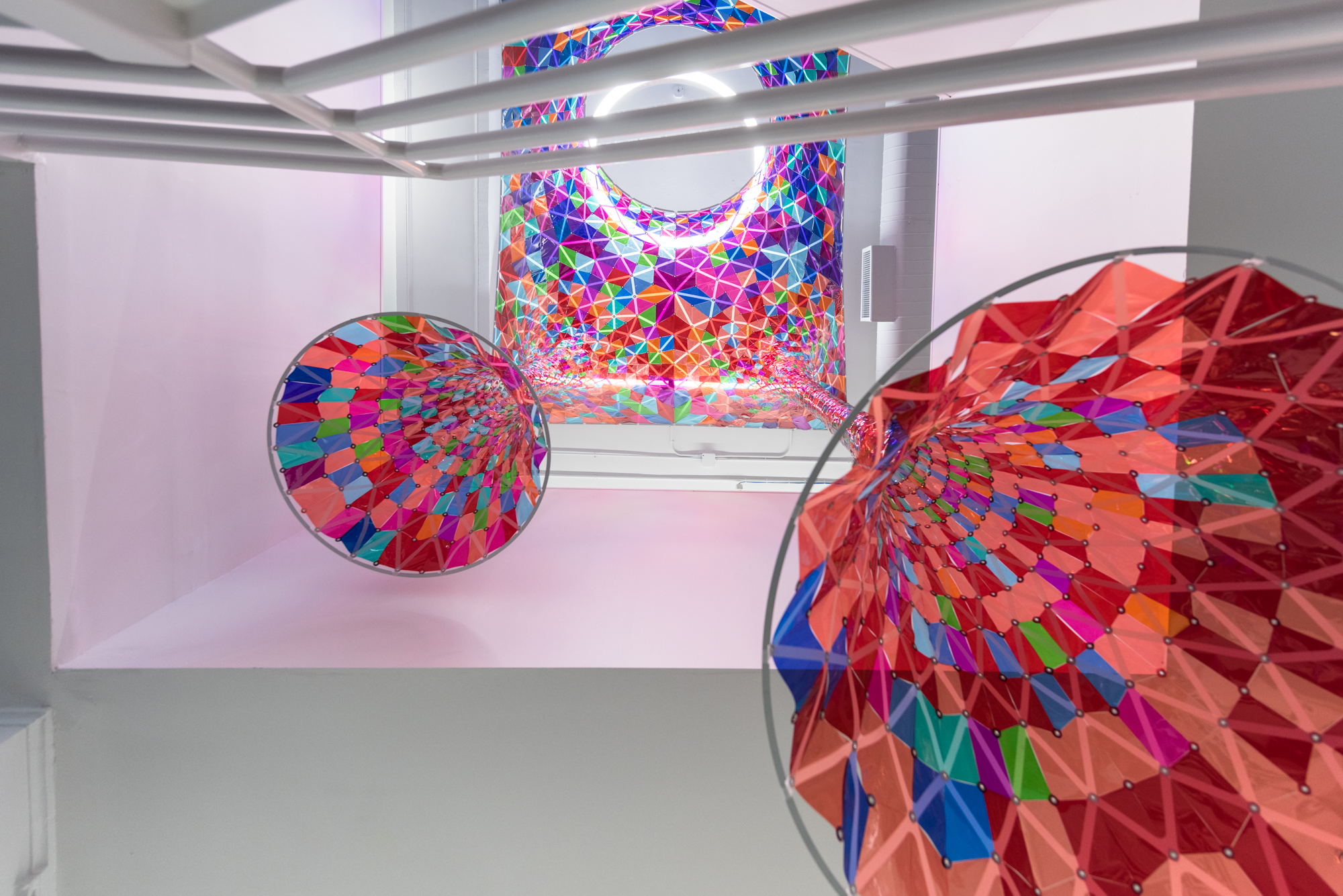 SOFTLab Installation Brings Much Needed Color to a Drab Office