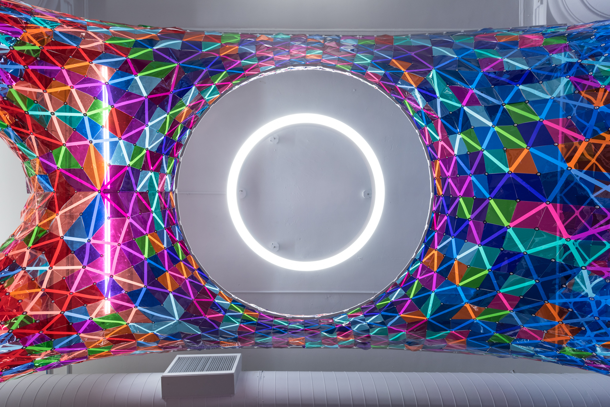 SOFTLab Installation Brings Much Needed Color to a Drab Office