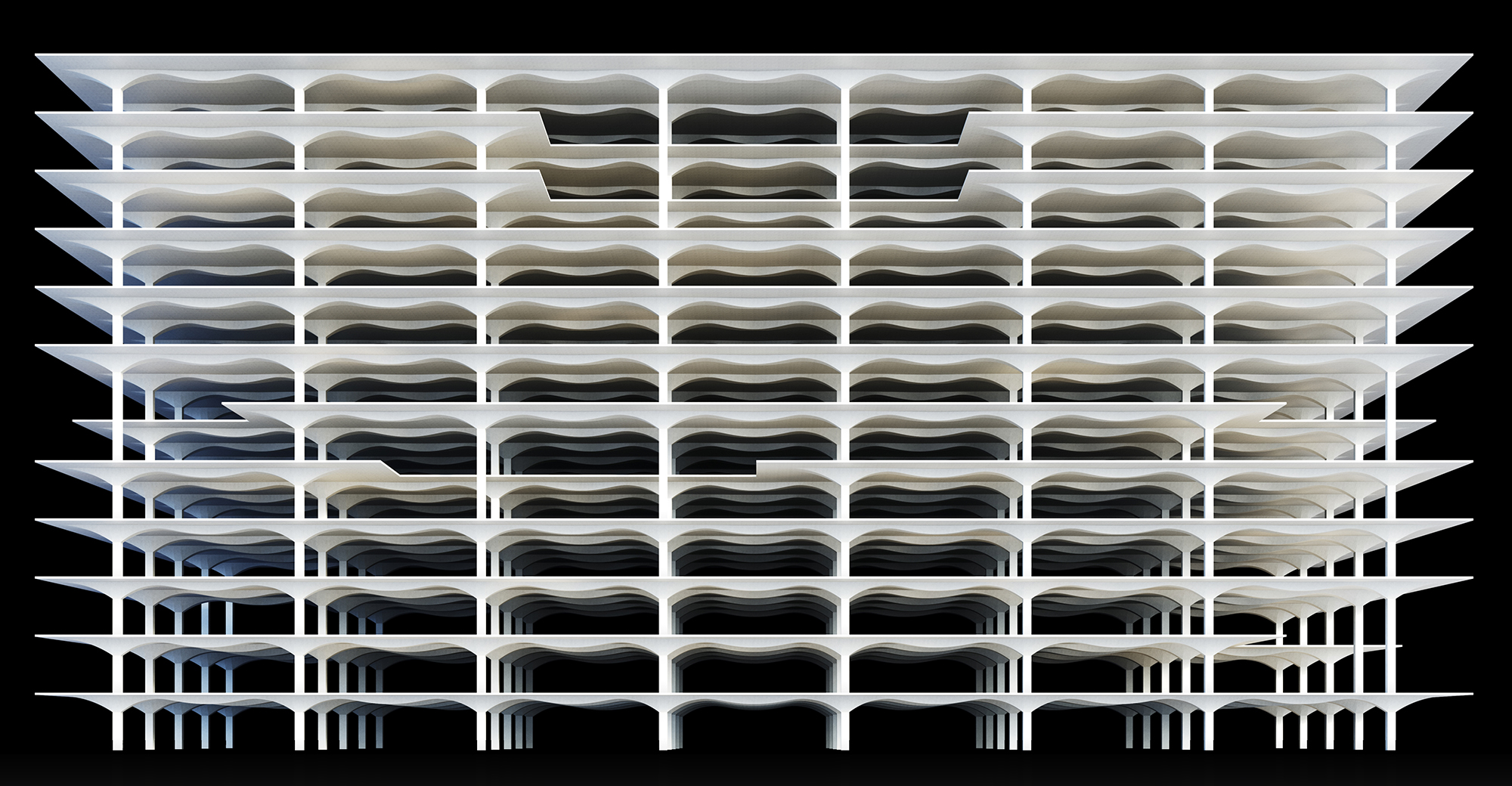 Award: Stereoform Slab's Optimized Structure Reduces Embodied Concrete