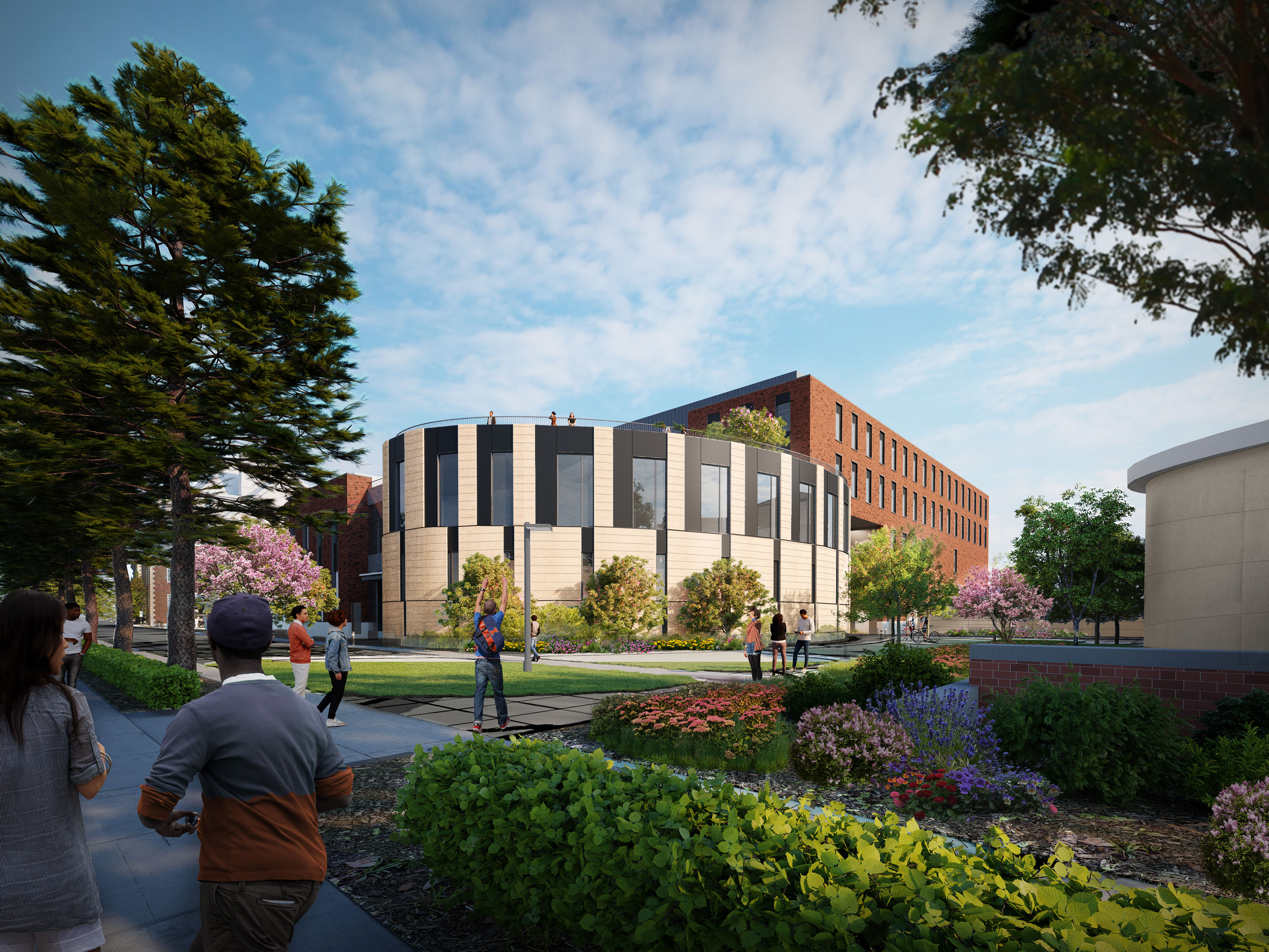 Steven S. Wymer Hall at the University of Illinois at Urbana-Champaign ...
