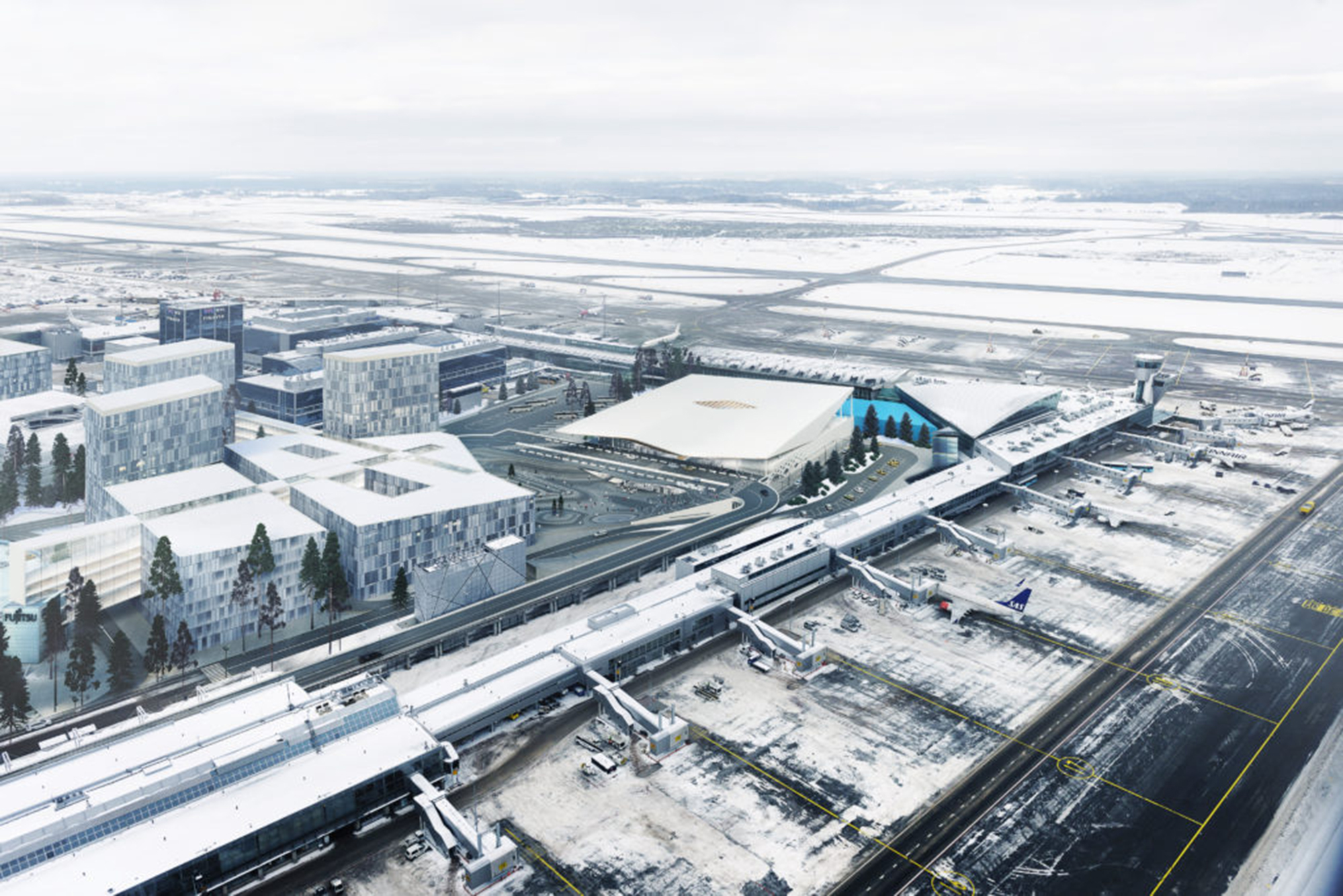Helsinki Airport Terminal 2 Expansion and Renovation - Architect Magazine