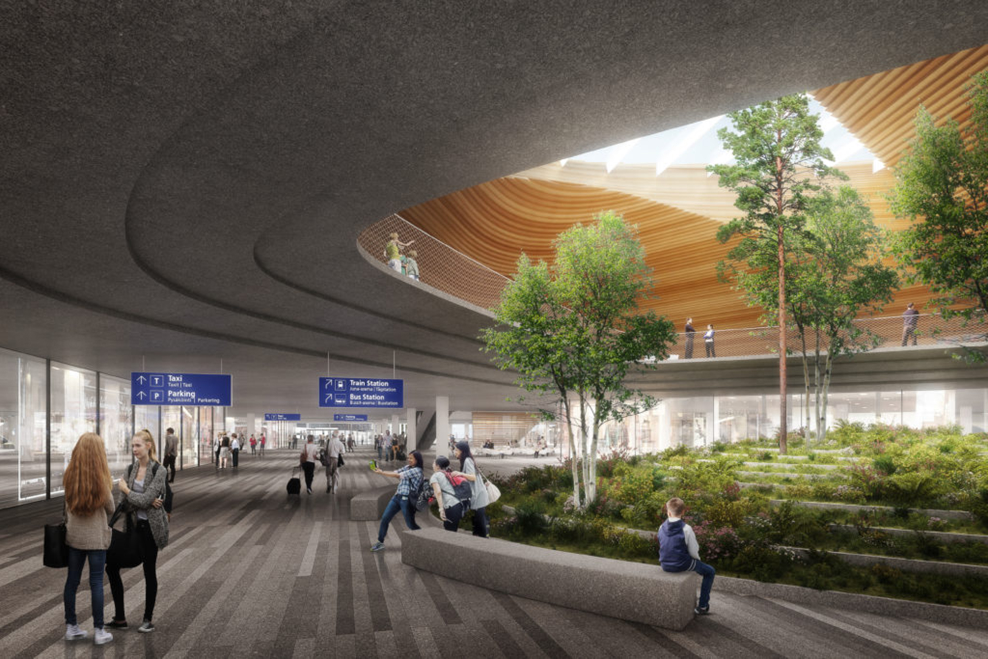 Helsinki Airport Terminal 2 Expansion and Renovation - Architect Magazine