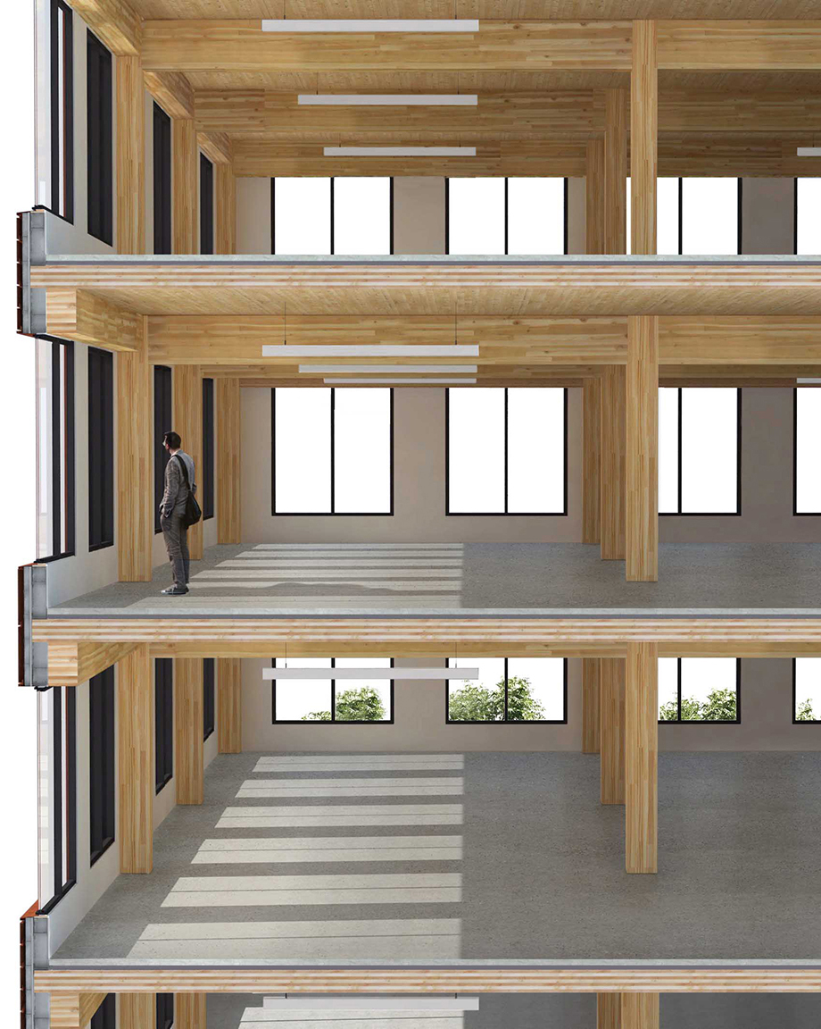 T3 Becomes the First Modern Tall Wood Building in the U.S.