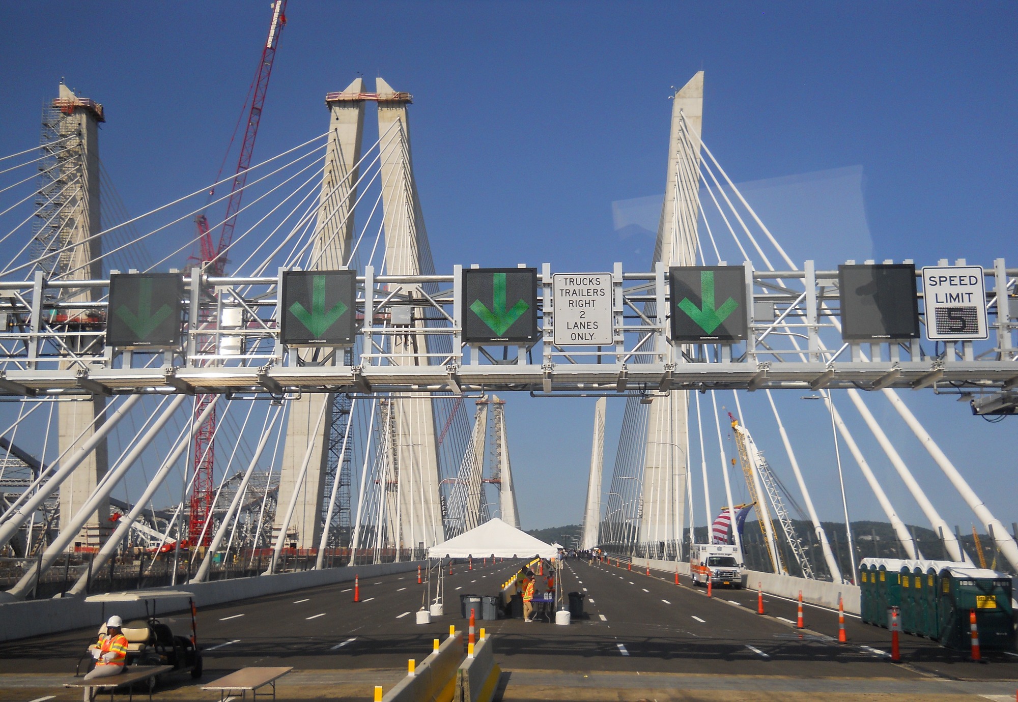 First Span of New Tappan Zee Bridge Opens