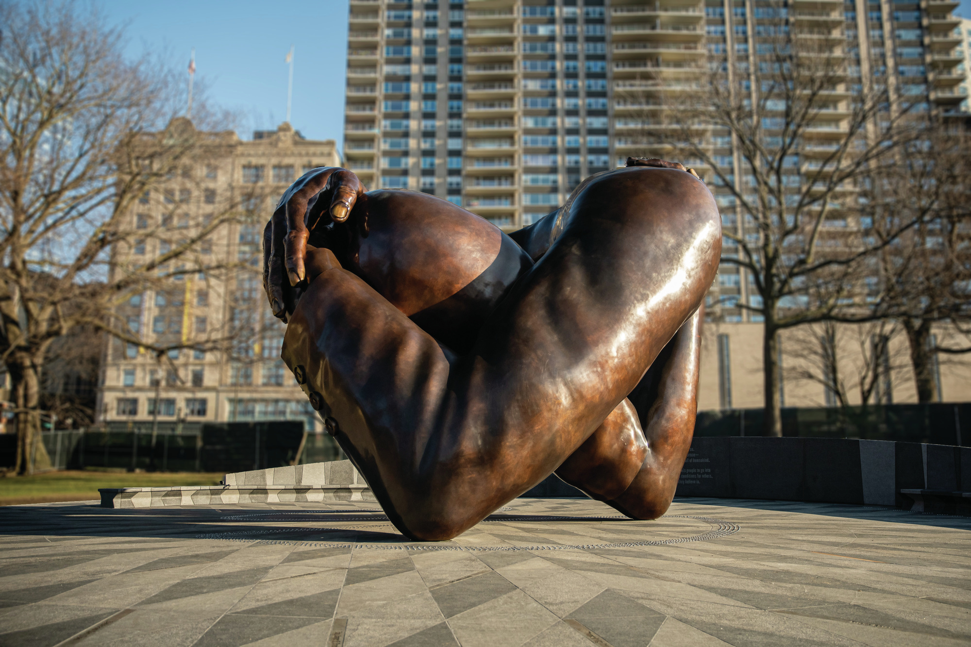 In Boston, 'The Embrace' Honors the Legacy and Love of Martin Luther ...
