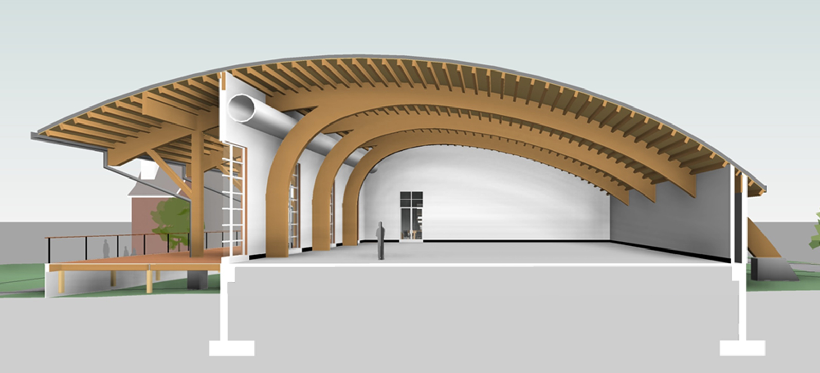 Thompson Exhibition Building Structure