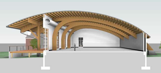 Thompson Exhibition Building Structure