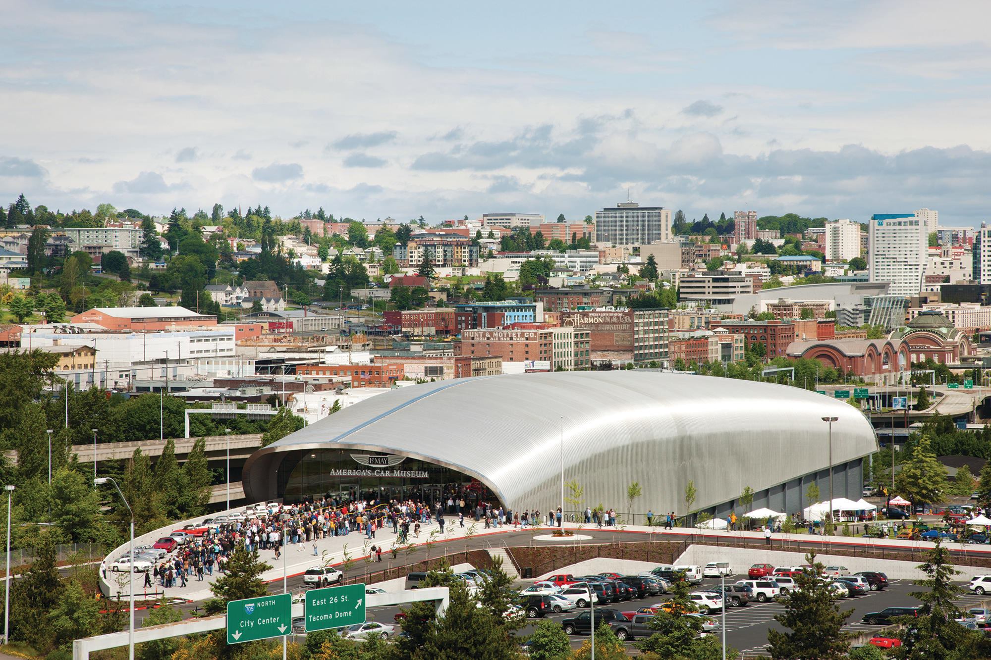 The Inspiration and Design Behind the Roof Over LeMay-America's Car Museum