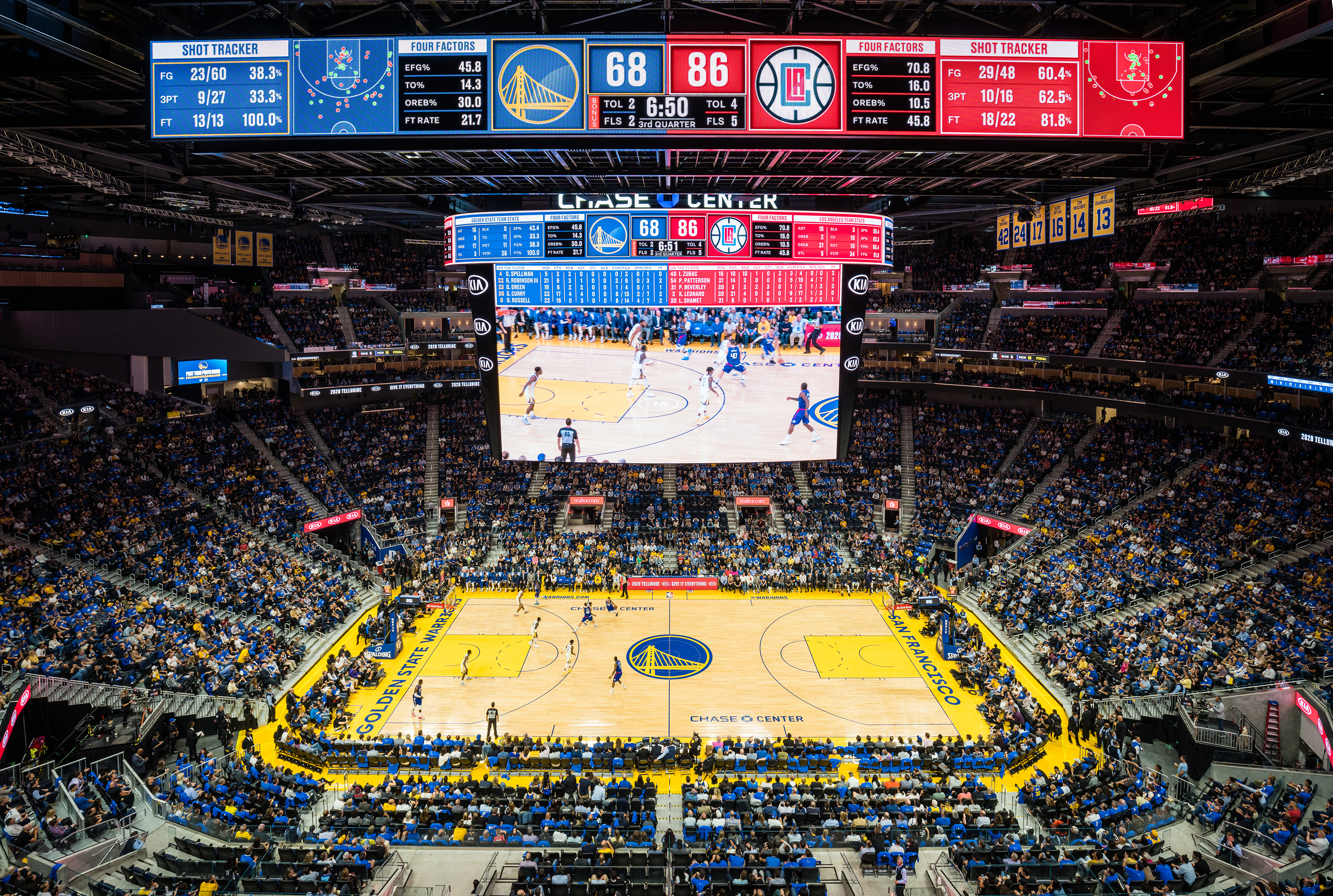 Luxury (and Layups) at the Chase Center