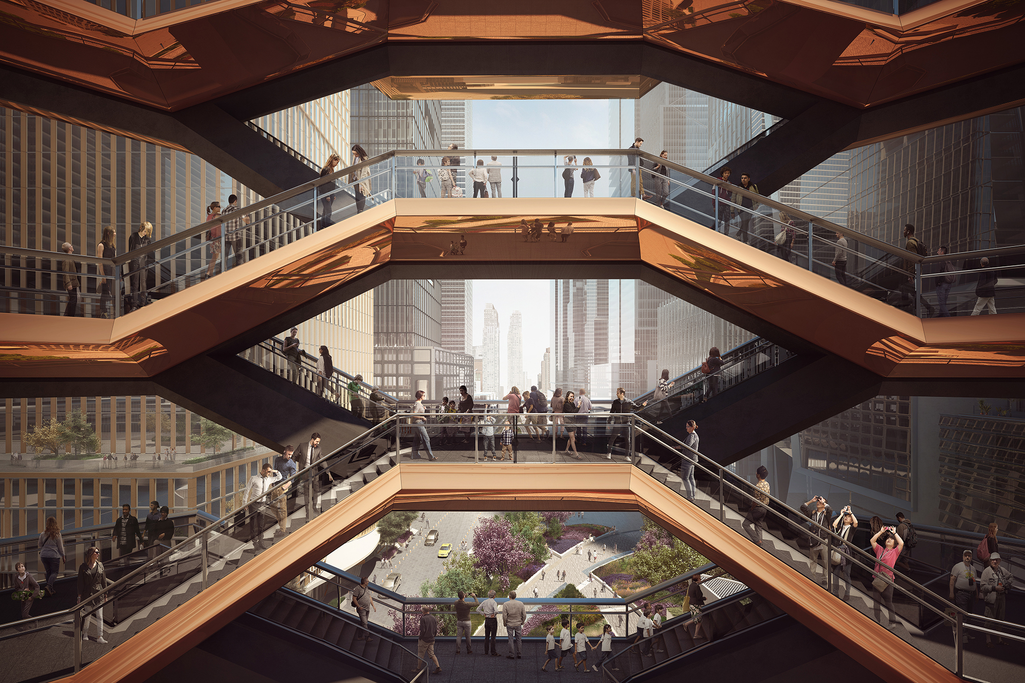 Thomas Heatherwick Showcases Woven Staircases
