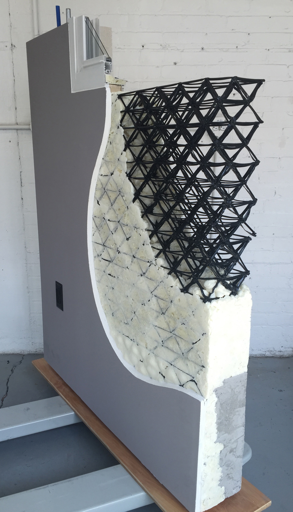 This Architect-Designed Wall System Has a 3D-Printed Core