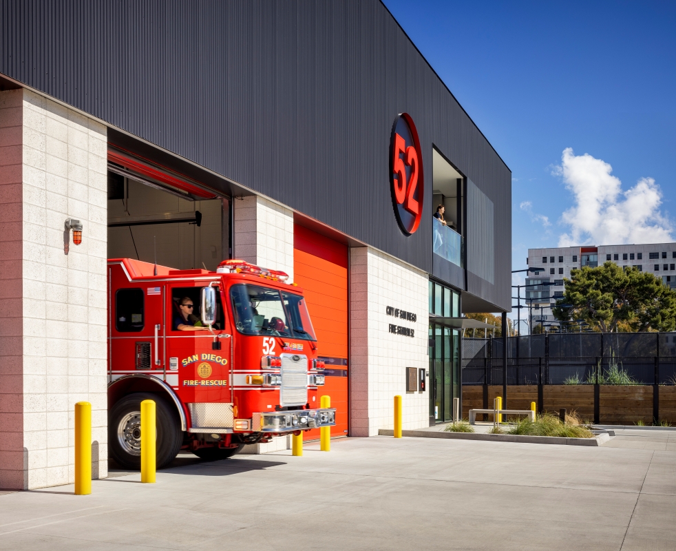 San Diego’s Fire Station 52 Leads the Charge Toward Electrification ...