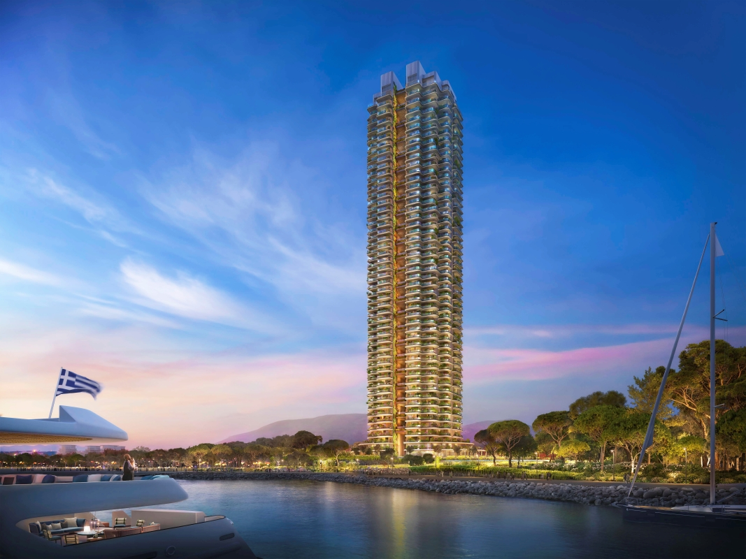 Foster + Partners’ Riviera Tower Exemplifies Biophilic High-Rise Design ...