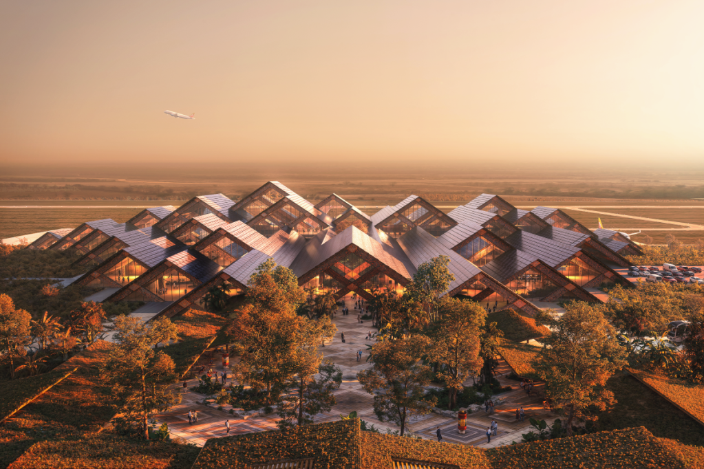 Designed by BIG, Bhutan’s Gelphu International Airport Blends Timber ...