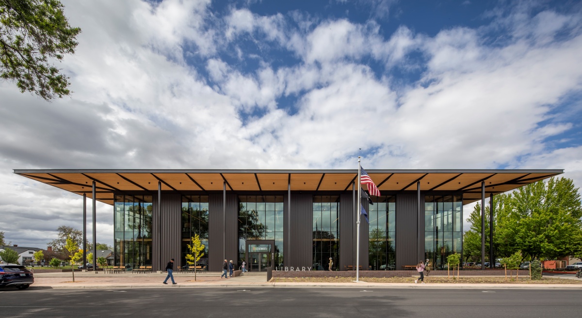 New Library’s Mass Timber Nods to Central Oregon’s Lumber Mill Heyday ...